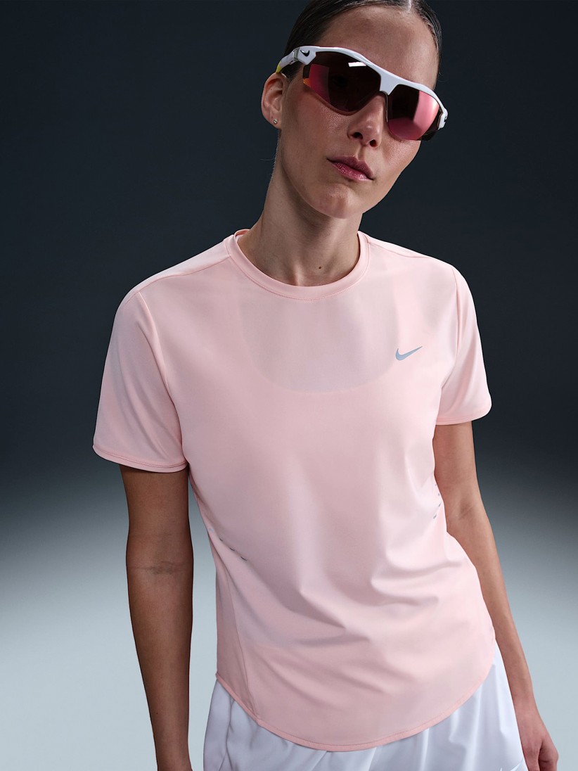 Nike Swift Dri-FIT Pink Running T-shirt For Women - HM9698-607 - BZR Online