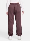 Nike Sportswear Phoenix Fleece High Rise Burgundy Trousers For Women ...